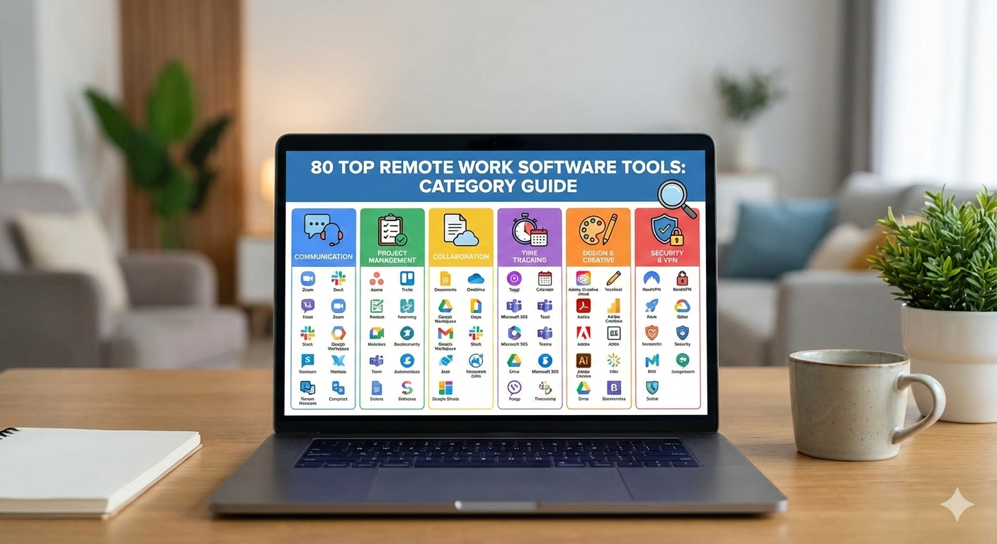 80 Top Remote Work Software Tools: See This Category Guide - Jobqoo.com