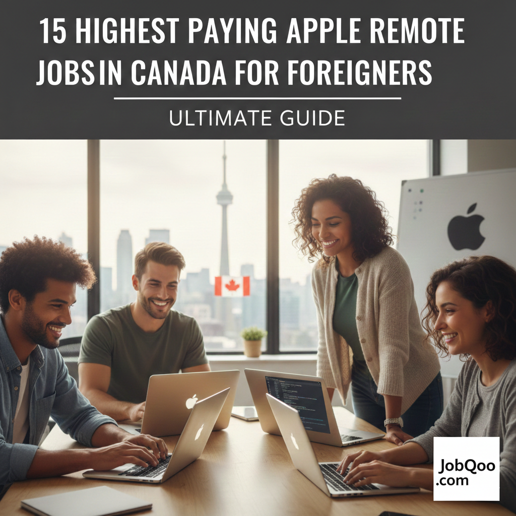 15 Highest Paying Apple Remote Jobs in Canada for Foreigners