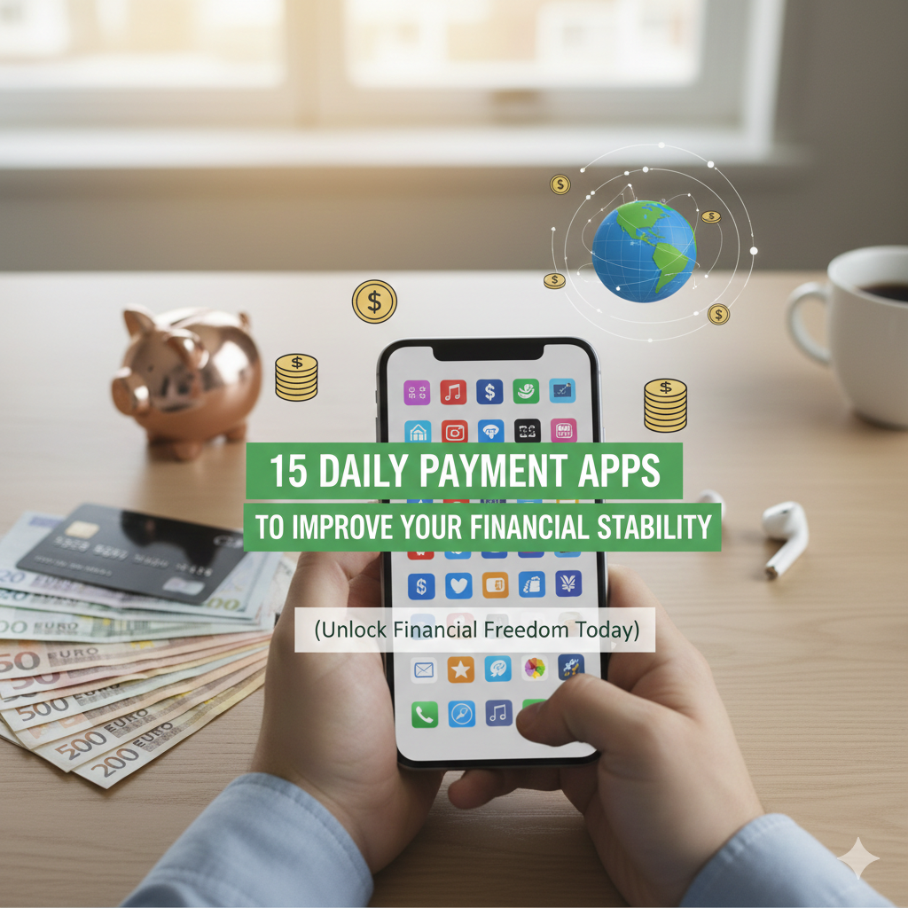 15 Daily Payment Apps To Improve Your Financial Stability - Jobqoo.com