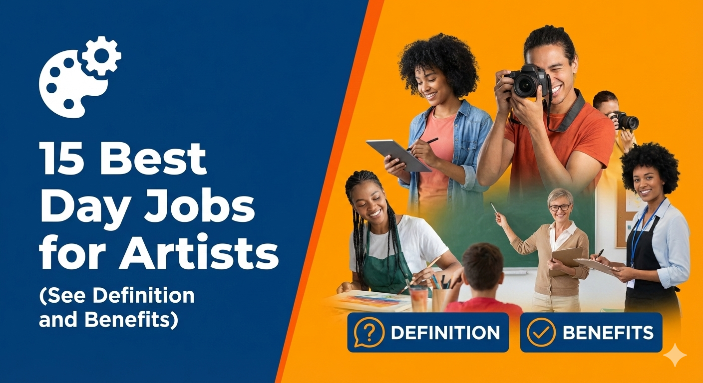 15 Best Day Jobs for Artists (See Definition and Benefits) - Jobqoo.com