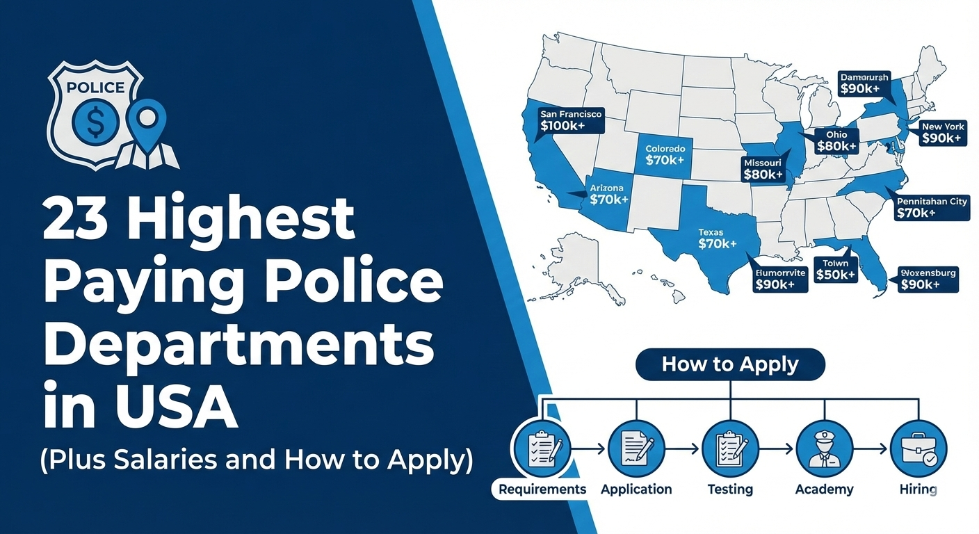 23 Highest Paying Police Departments in USA (Plus Salaries and How to ...