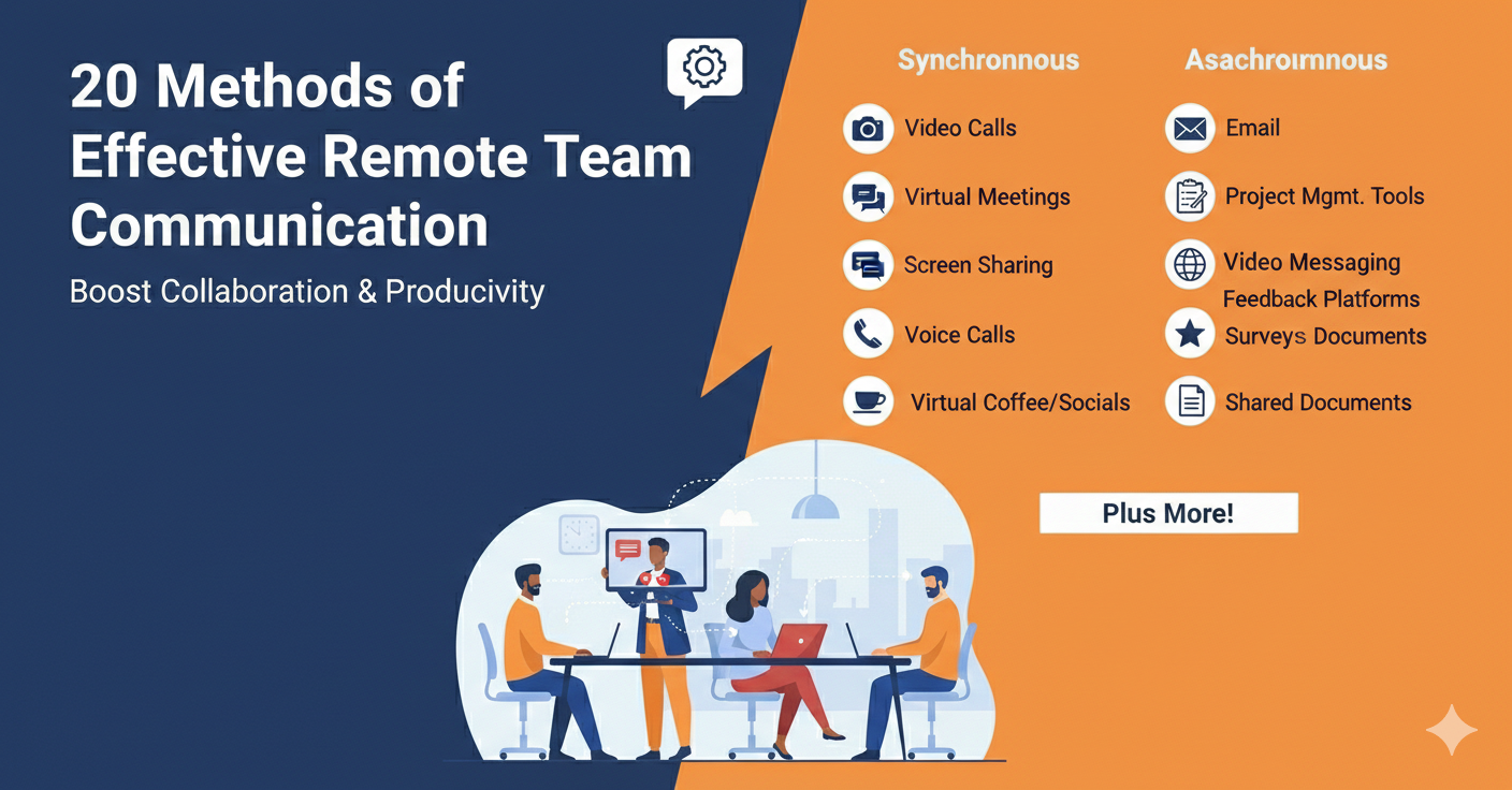 20 Methods of Effective Remote Team Communication