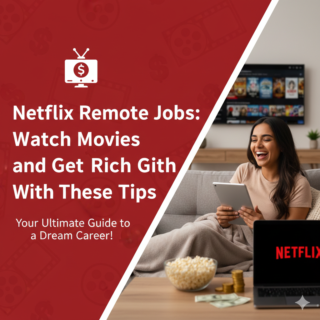 Netflix Remote Jobs: Watch Movies and Get Rich With This Tips