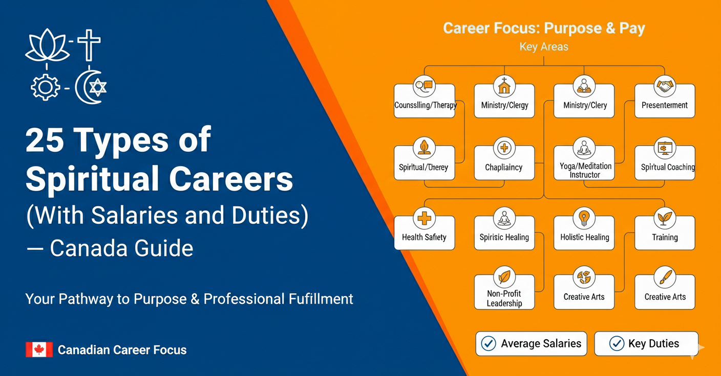 25 Types of Spiritual Careers in Canada (Salaries & Duties)